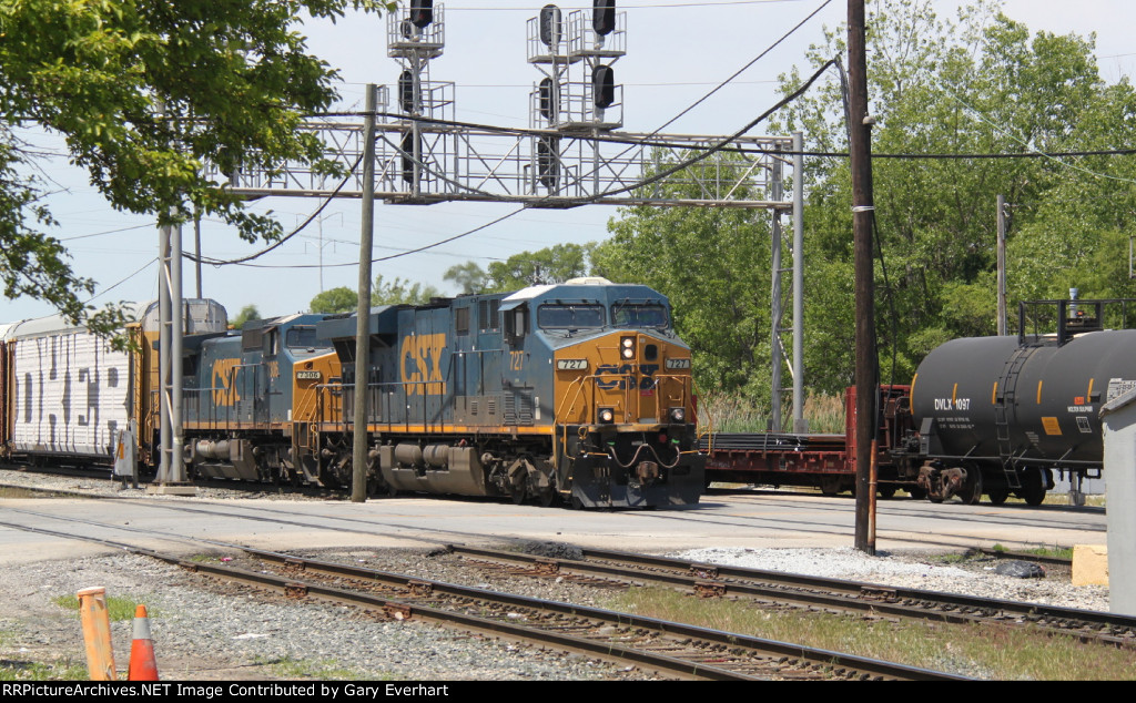 CSX 727 & CSX 7306